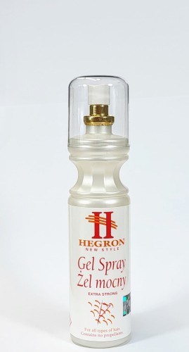 Hegron Gel Spray Żel mocny do stylizacji włosów 150ml C L E A N I.C O ...
