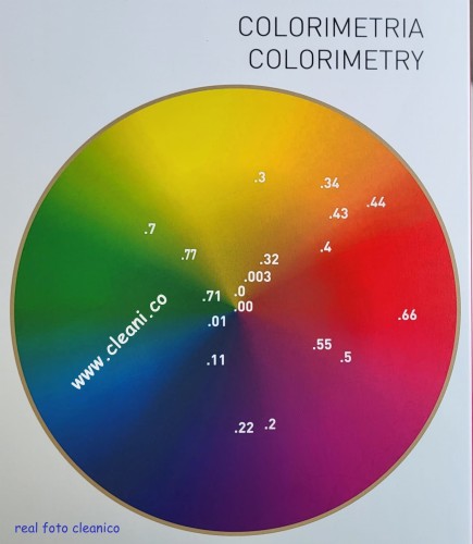 RR Real Color Chart Paleta kolorów farb do włosów C L E A N I.C O ...